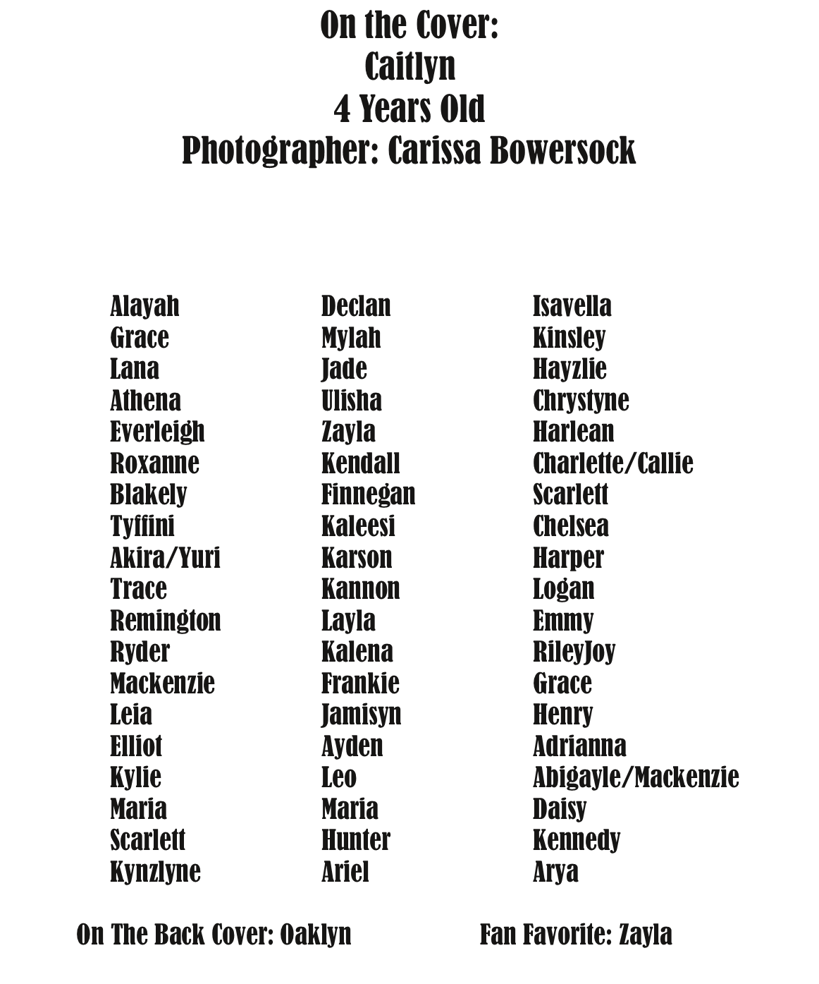 Monochrome DIGITAL ONLY – Picable Posers Small Shop Magazine