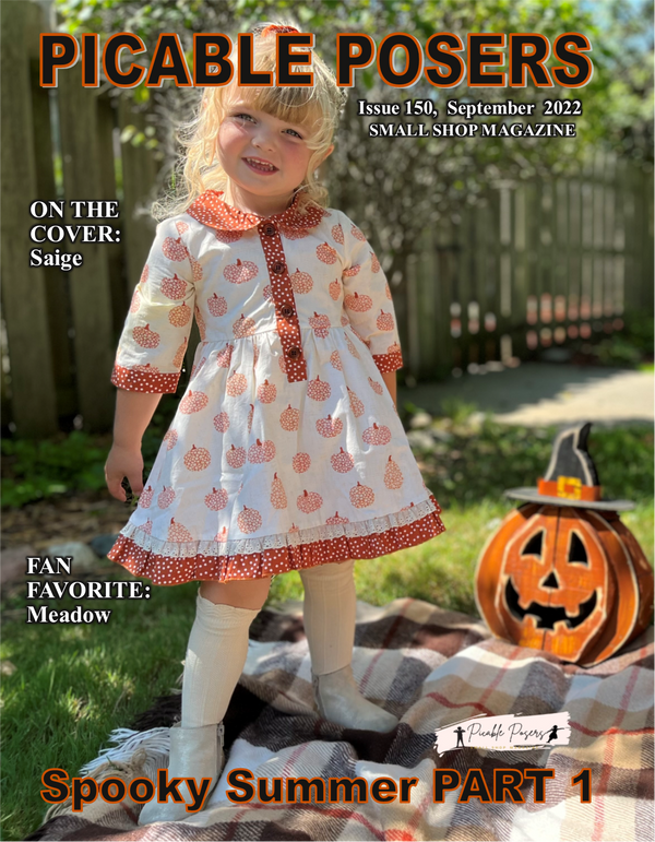 Spooky Summer PART 1 PRINTED COPY with FREE DIGITAL – Picable Posers ...
