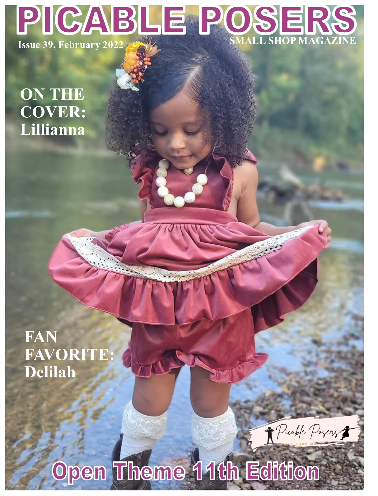 Open Theme 11th Edition DIGITAL ONLY – Picable Posers Small Shop Magazine