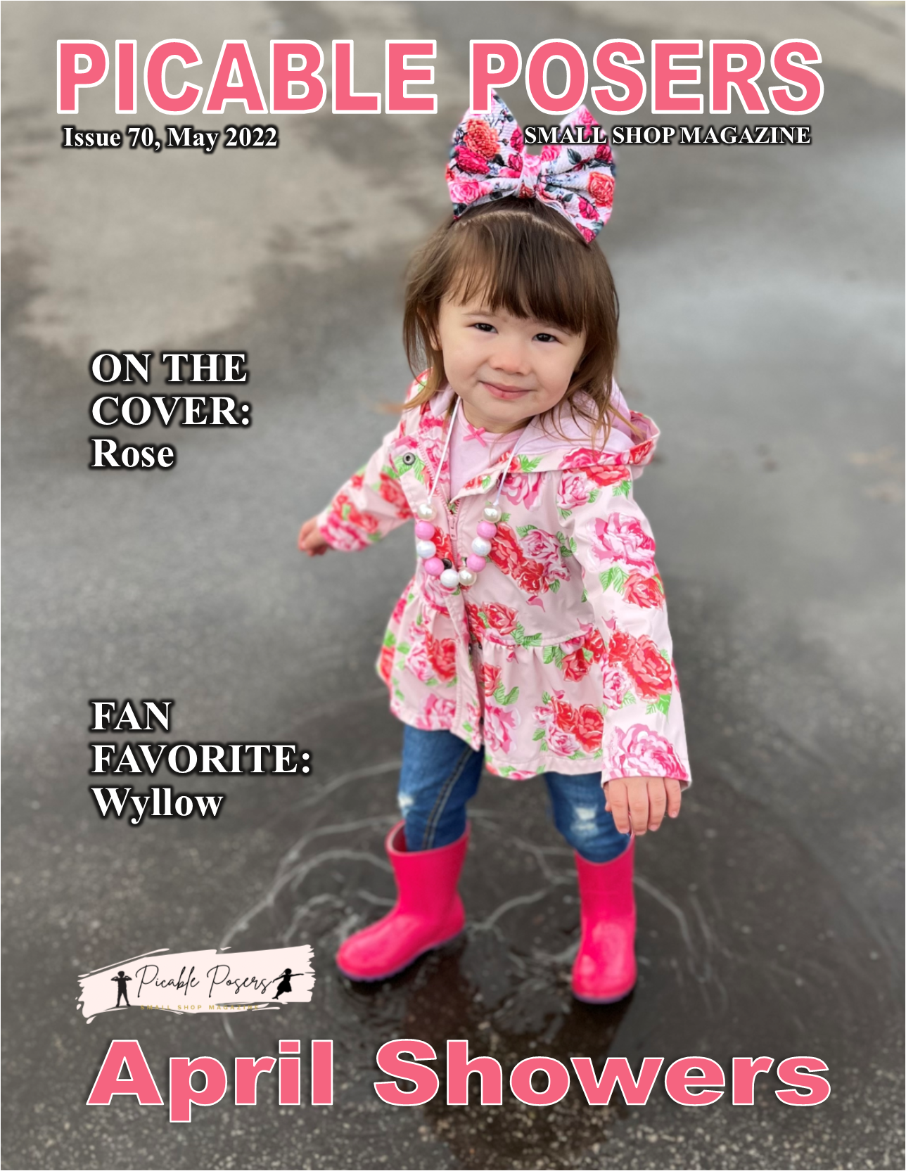 April Showers DIGITAL ONLY – Picable Posers Small Shop Magazine