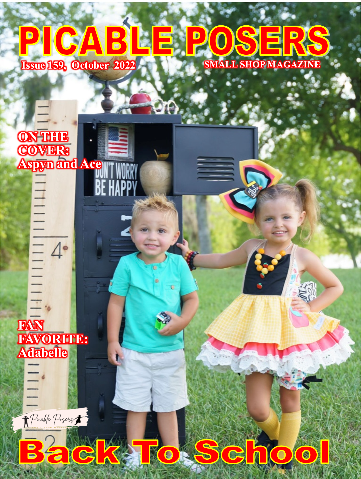 Back To School DIGITAL ONLY – Picable Posers Small Shop Magazine